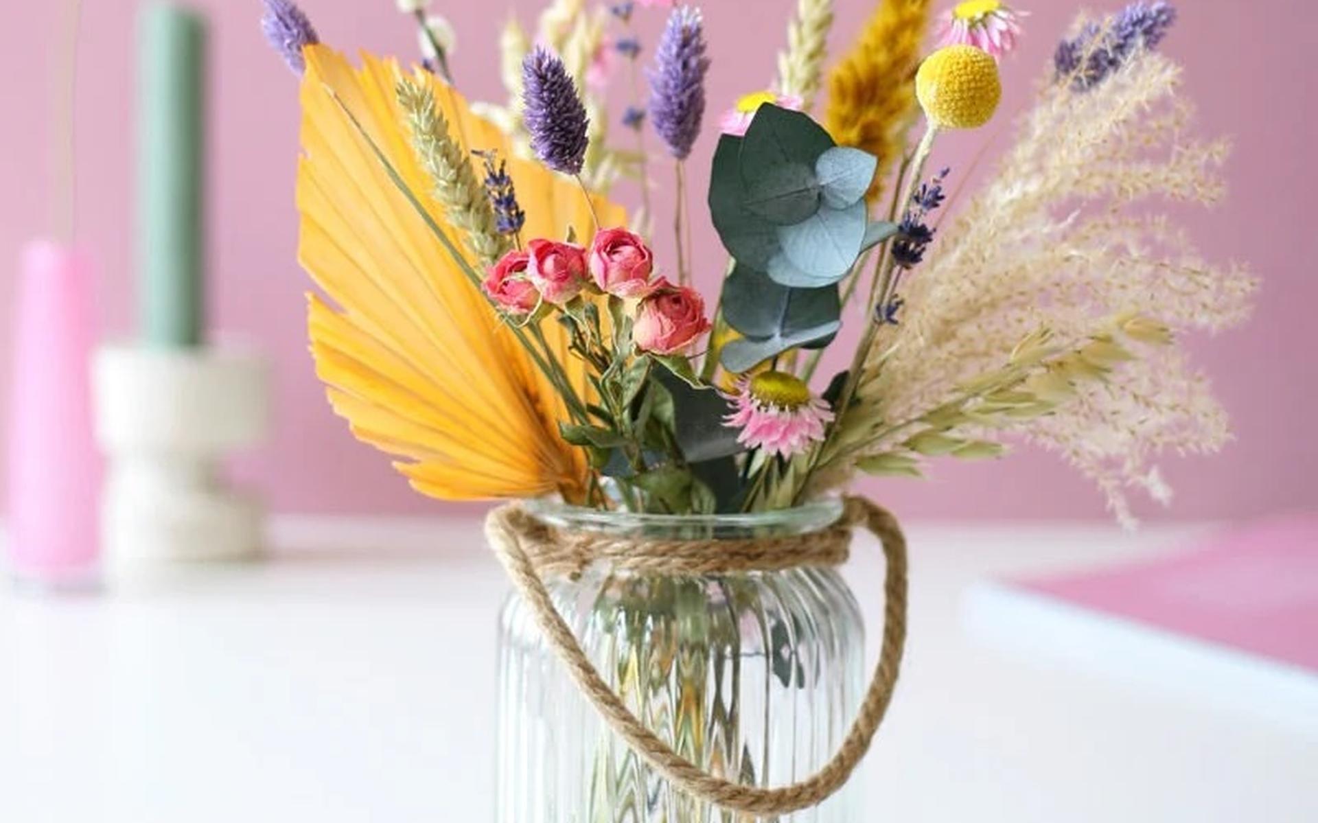 Tips voor het schikken van droogbloemen